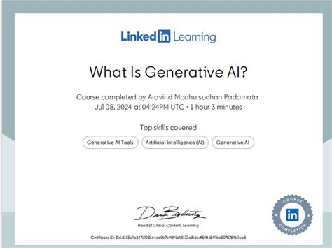 Aravind Madhu Sudhan Padamata On Linkedin Generativeai