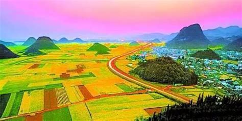 罗平油菜花海图册 360百科