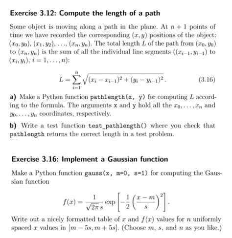 Solved Exercise 312 Compute The Length Of A Path Some