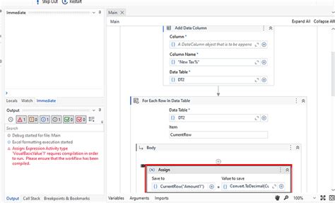 Formatting And Addition Of The Formula In Excel Activities Uipath