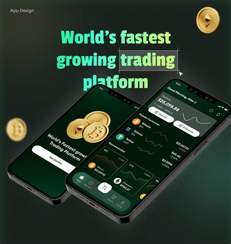 Crypto Trading App Ui Design On Behance