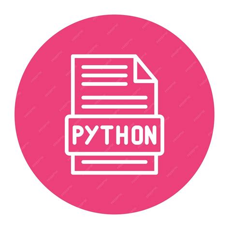 Premium Vector Python Icon Vector Image Can Be Used For Data Science