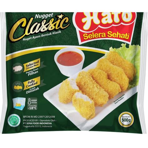 Jual Hato Chicken Nuget Clasic 500 Gr Shopee Indonesia