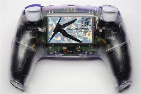 The Gamecubes Retro Styling Lives On In This Customized Ps5 Dualsense Controller The Verge