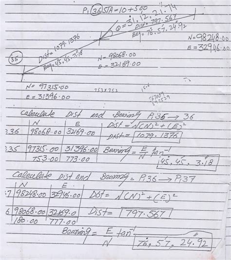 How To Calculate Distance And Bearing Between Coordinates Engineering Information Hub