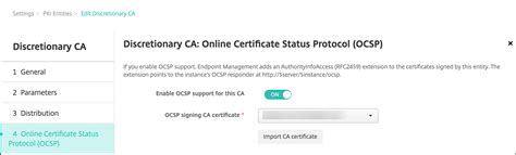 Pki Entities Citrix Endpoint Management