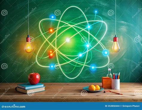 Visualizing Physics Concepts A Flat Design Long Exposure Illustration