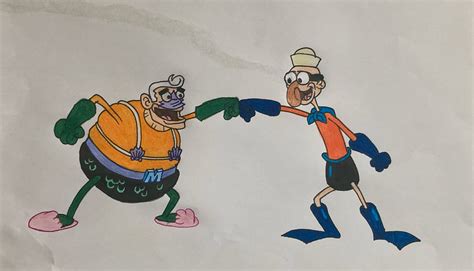 Mermaid Man And Barnacle Boy By Fantas33 On Deviantart
