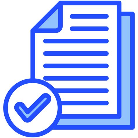 Validity Generic Blue Icon