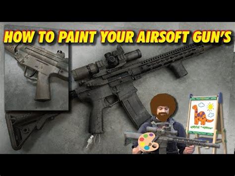 How To Camo Paint Your Gun Unlimited Airsoft Nz Youtube