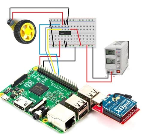 raspberry pi2 based dc motor control using zigbee rhydolabz wiki