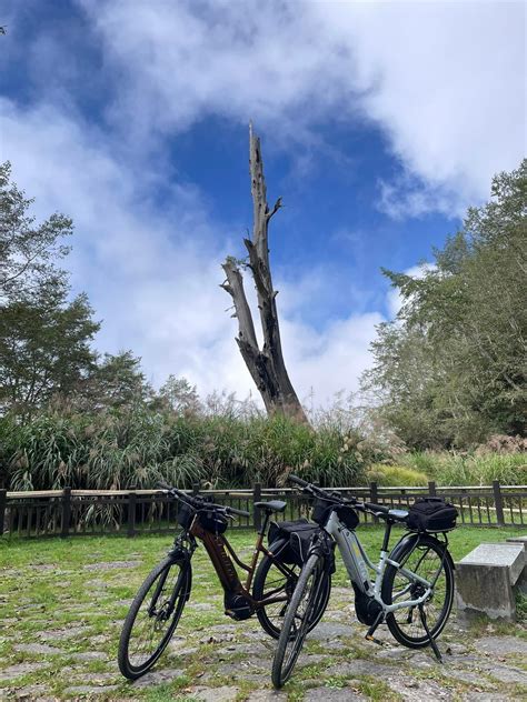 捷安特自行車 🌸春遊e騎玩🌸~我們騎著單車出發吧！ 蔚藍的天空 清新的空氣 迷人的高山景緻 騎上