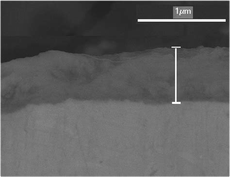 Cross Sectional Sem Micrograph Of Sa2 Coating Download Scientific Diagram