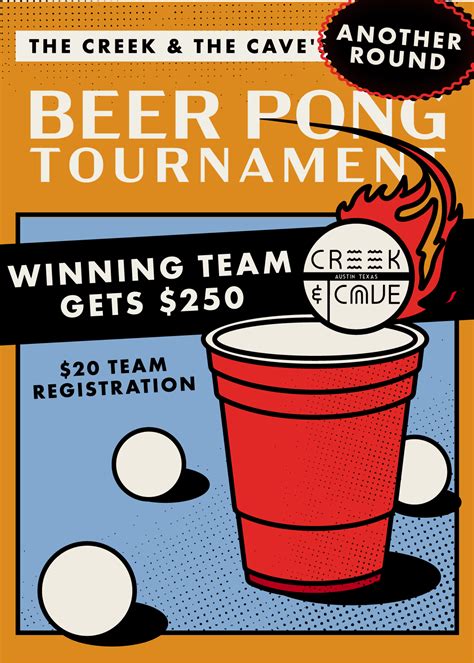 Beer Pong Tournament Rules