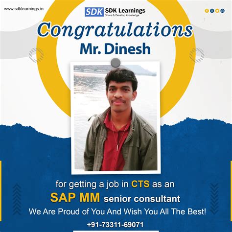 Sdk Learnings 🏆congratulations🏆 Mr Dinesh For Getting A
