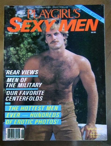 May 1981 Playgirls Portfolio Sexy Men Magazine 1864970068