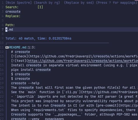 Allow Pathing Exclusion · Issue 55 · Nvim Packnvim Spectre · Github