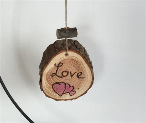 Items Similar To Wood Burned Love Heart Decoration On Etsy