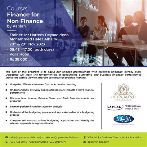 Open Mind Consulting Ltd Mauritius On Linkedin Financeknowledge Managementdevelopment