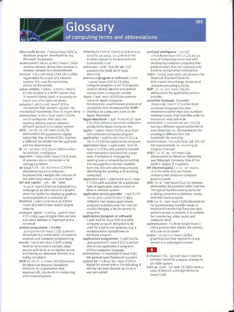Glossary English For Information Technology 2 Pdf Bit Computer