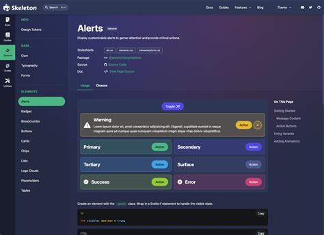 Convert An Additional Set Svelte Components To Element Styles · Issue 756 · Skeletonlabs