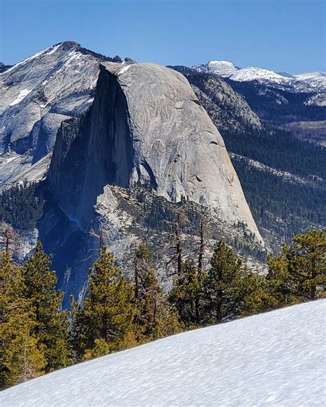 Hiked Up To Sentinal Dome And Was Rewarded With This View Yosemite