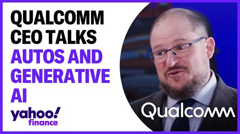 Qualcomm Ceo Predicts Future Of Vehicles As Ai Enhanced Rolling Computers Monimetrics