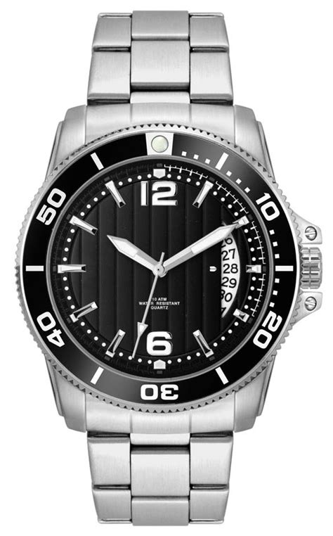 Hunter Underground Coal Mining Watch 7601ss Bracelet Bands Incentivate