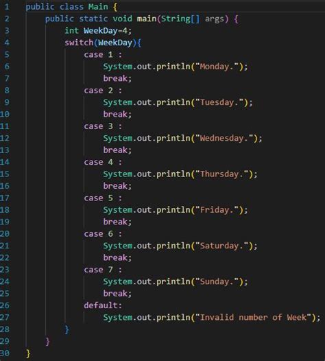 Harshal C Ingle🎓 On Linkedin Java Programming Switchcase