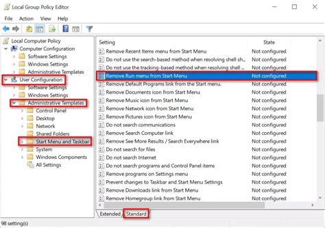 كيفية تعطيل مربع حوار Run في نظام التشغيل ويندوز تذكرة نت