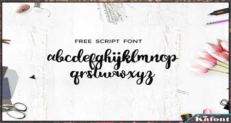 Monogram Script Font Free Download Kafont