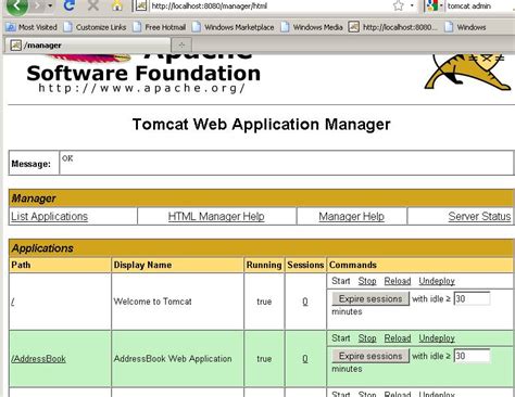 The Tomcat Servlet Container