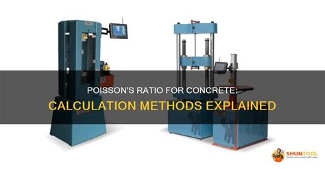 Poissons Ratio For Concrete Calculation Methods Explained Shuntool