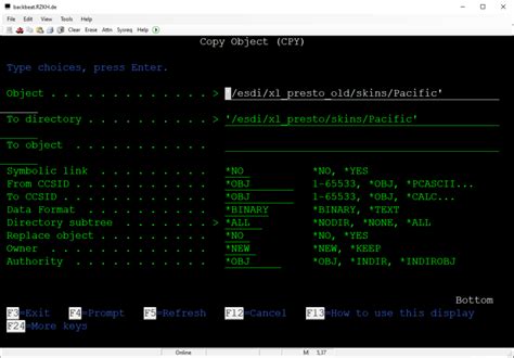 How To Copy Ibm I Ifs Folder Nick Litten Ibm I As400 Iseries