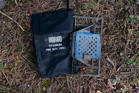 Trek Scotland Review Vargo Titanium Fire Box Grill Ultralight