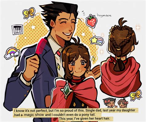 Everybody Say Happy Fathers Day To Phoenix Wright Huyandere