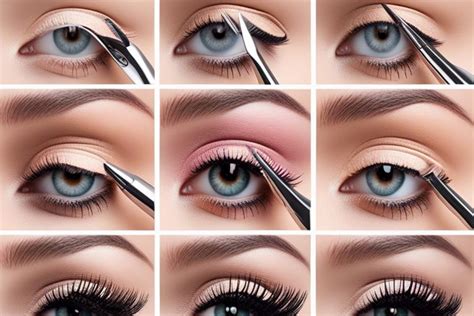 How To Apply Eyelash Clusters Step By Step Tutorial Milash Brow
