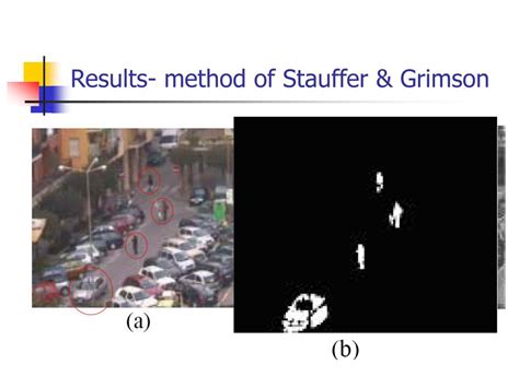 Ppt Background Estimation With Gaussian Distribution For Image Segmentation A Fast Approach