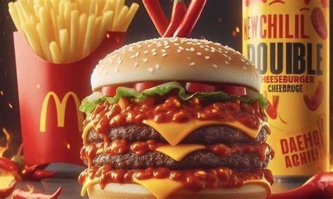 Mcdonalds Launches New Chilli Double Cheeseburger On Saver Menu Next