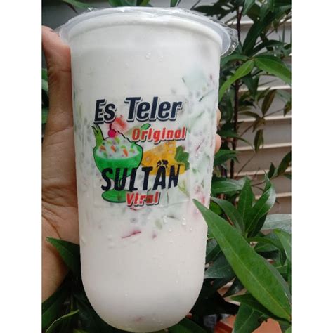 Jual Es Teler Sultan Viral Original Grosir Cup Besar 22 Shopee Indonesia