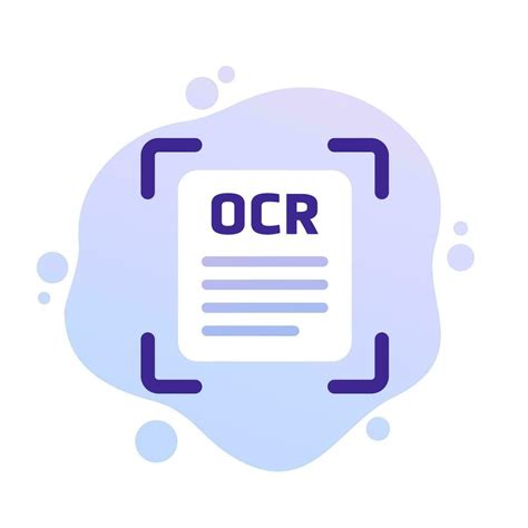 Ocr Optical Character Recognition Vector Icon 36286805 Vector Art At Vecteezy