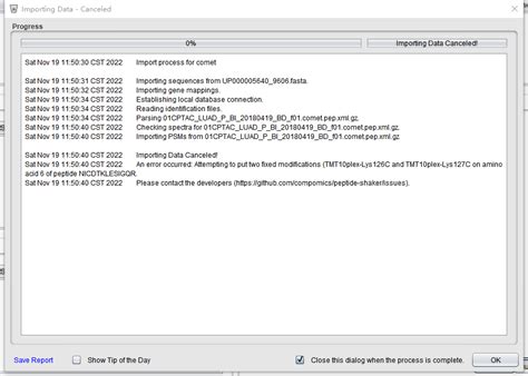 Failed To Put Two Fixed Modifications · Issue 498 · Compomicspeptide Shaker · Github