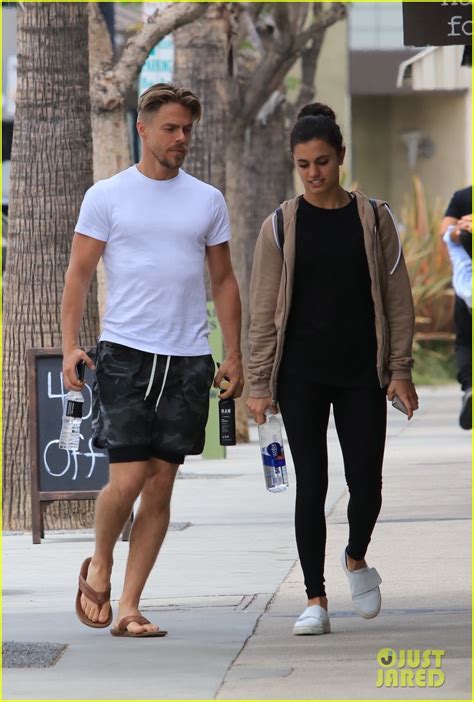 Derek Hough And Girlfriend Hayley Erbert Spend A Relaxing Weekend