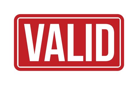 Valid Rubber Stamp 16881715 Vector Art At Vecteezy
