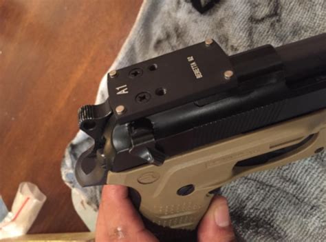 Beretta 92 Af M9 Sar B6c Mount Plate For Vortex Venom Doctor Insight