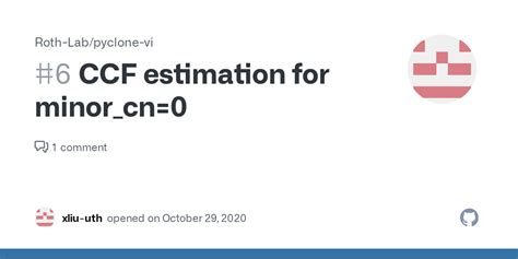 ccf estimation for minor cn 0 · issue 6 · roth lab pyclone vi · github