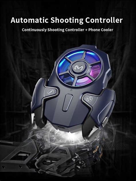 China Customized PUBG Mobile Controller Compatible With Gaming Device With Cooling Phone