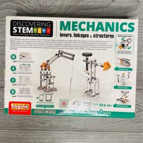 Engino Toys Engino Discovering Stem Leverage Linkages Structures