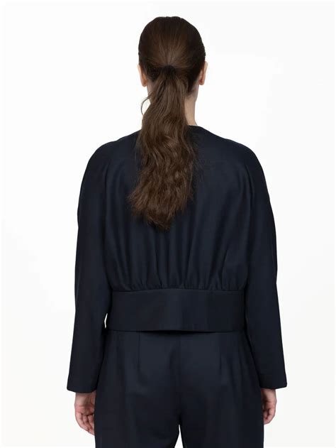 Cropped Jacket Sewing Pattern The Assembly Line Maaidesign Fabrics