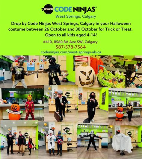 Code Ninjas West Springs On Linkedin Wscra Wscr Halloween Codeninjaswestsprings
